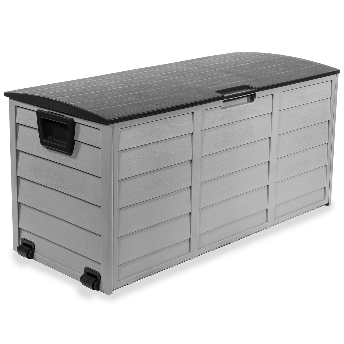 Barton Premium 63 Gallon Outdoor Patio Storage Bench Deck Box W Built