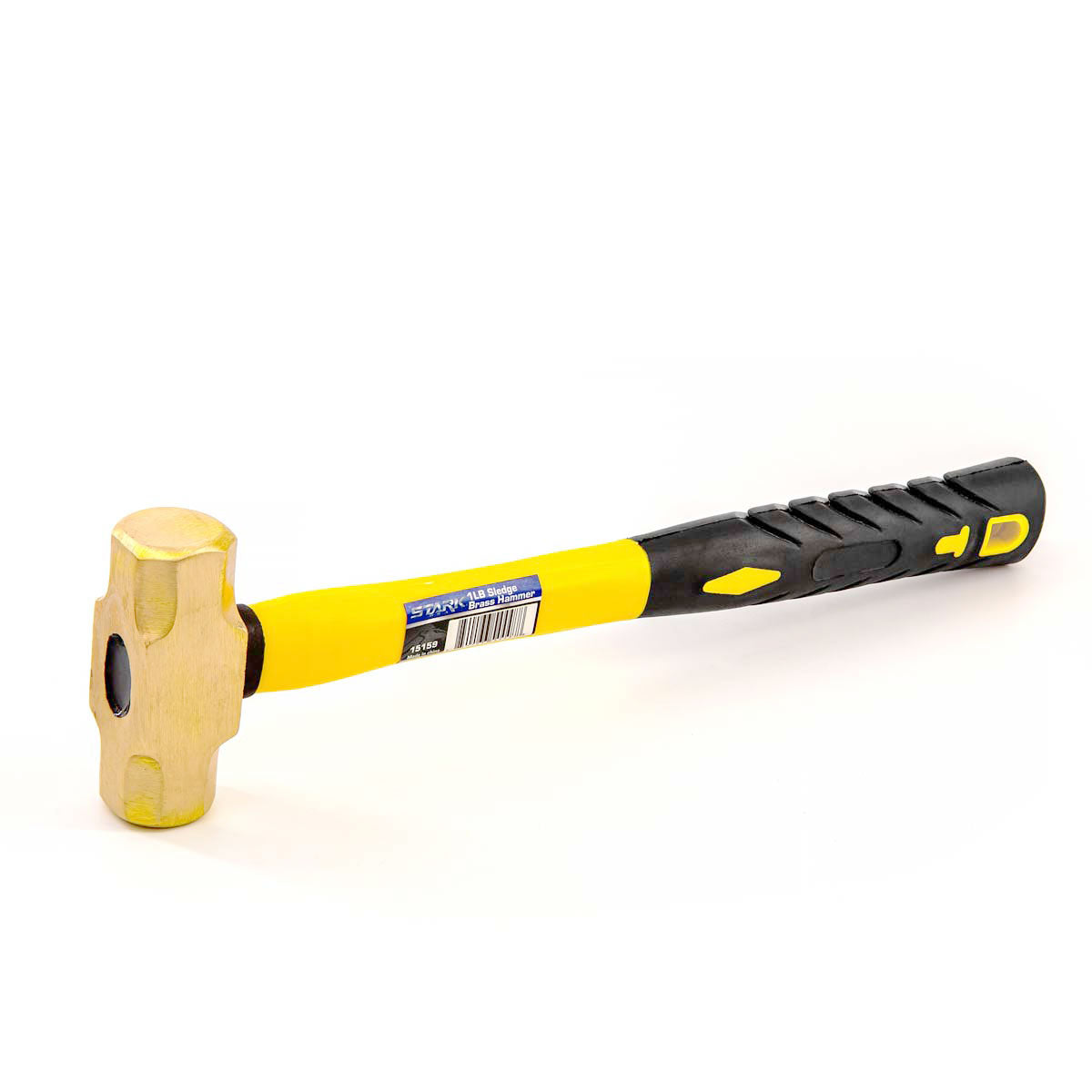 Stark USA Sledge Hammer Forged Steel Solid Brass Non Sparking Head 1-P