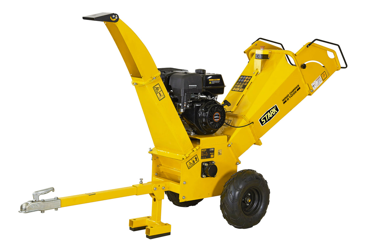 408cc 14hp MechMaxx 5'' Inch E-Start 420cc 15hp Gas Powered Wood ...