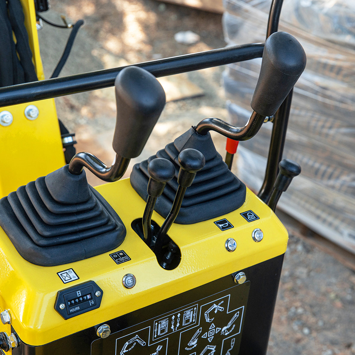 Stark USA 10HP Mini Excavator Hydraulic Digger 306cc Gas Engine Tracke