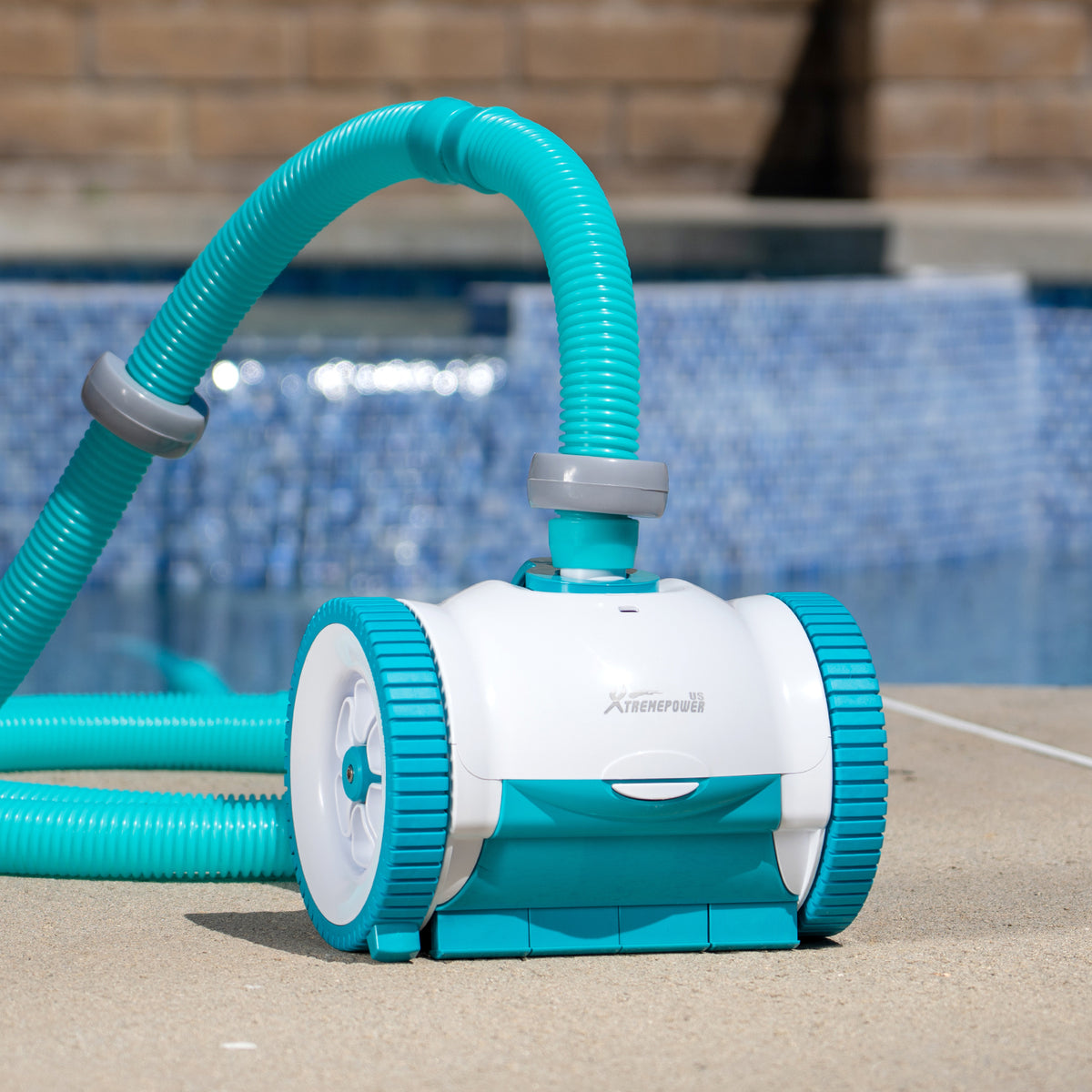 Automatic Suction Pool Cleaner Include Hose Wall Climb for Inground Sw ...