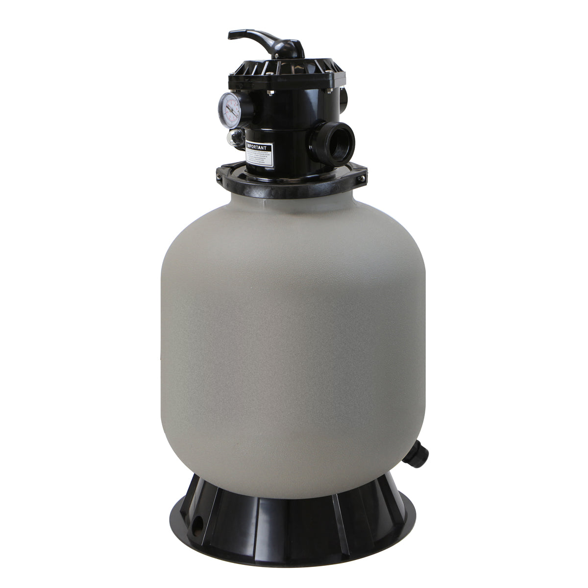 XtremepowerUS 16" Sand Filter Swimming Pool Inground Above Ground + 7 ...