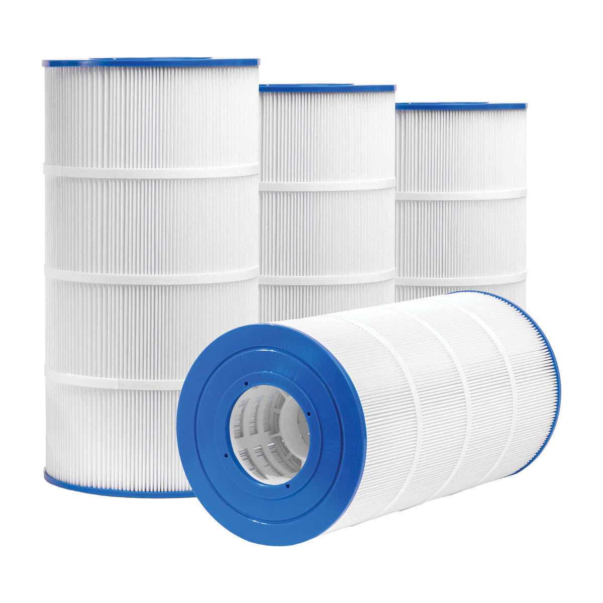 XtremepowerUS Pool Filter Replacement Cartridge 4x90 sq.ft OD: 17-3/8 ...