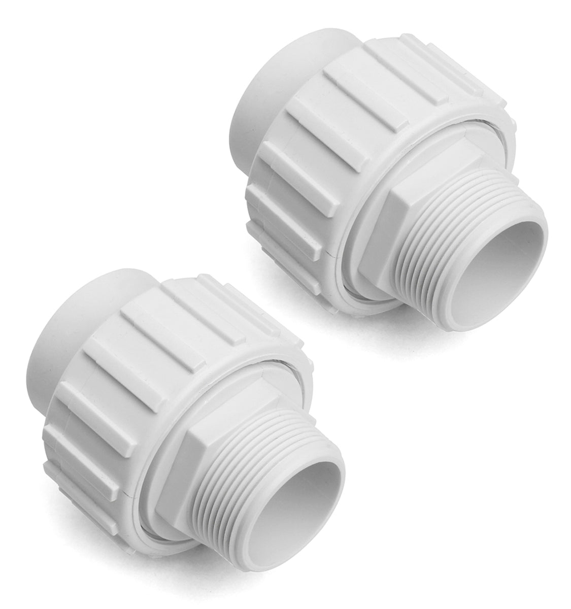 XtremepowerUS 2-Pieces Universal Union Joint Socket 1.5" NPTx1.5" Slip ...