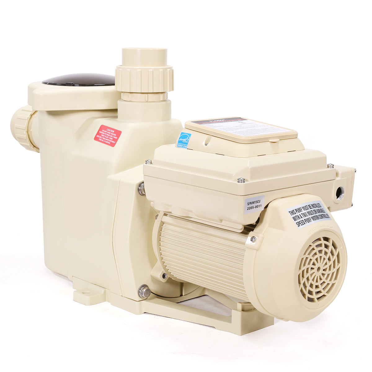 XtremepowerUS 3.0HP Variable Speed Swimming Pool Pump InGround Pool Mo ...