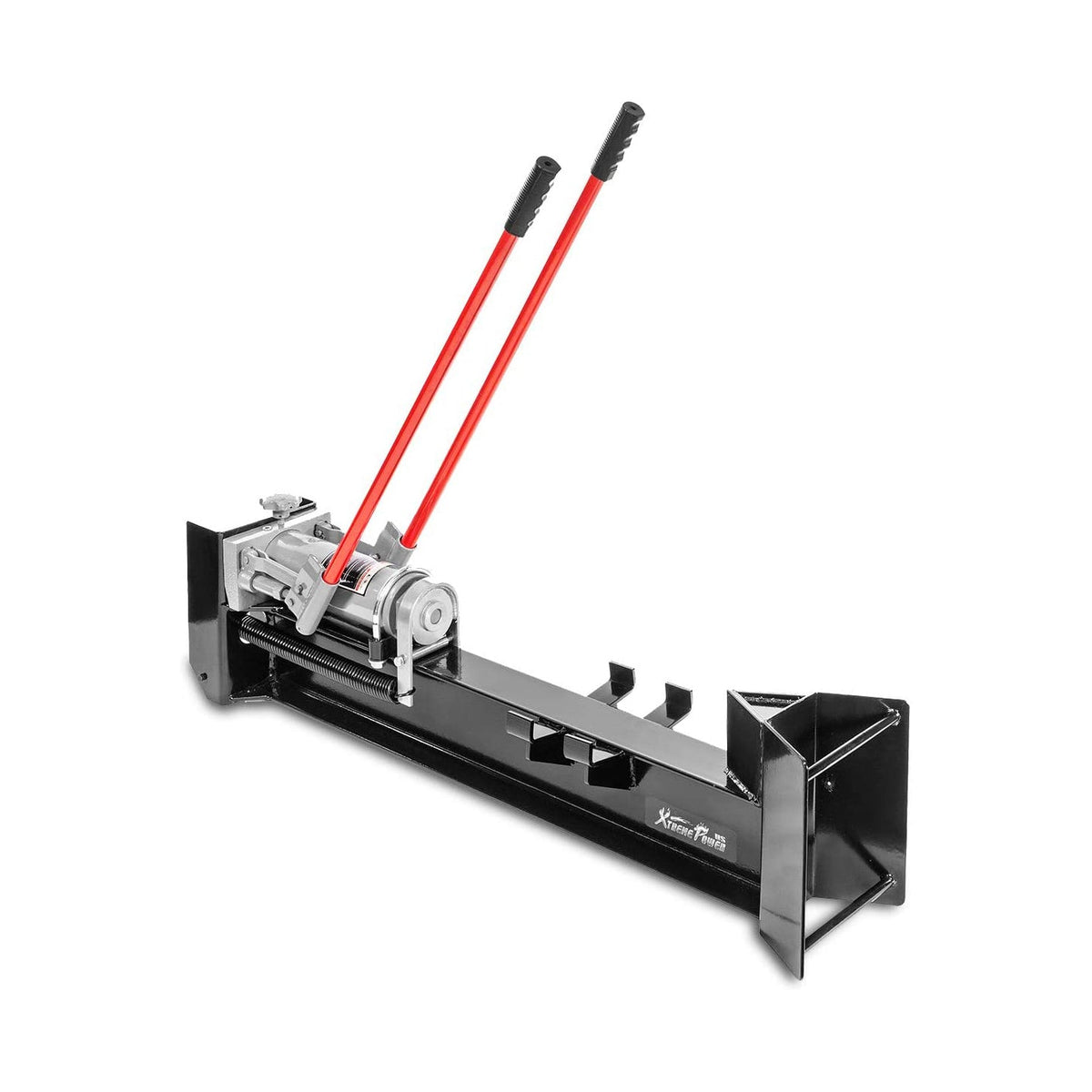 XtremepowerUS 65067 12 ton Log Splitter w/Built-In Wheel Hydraulic Woo ...