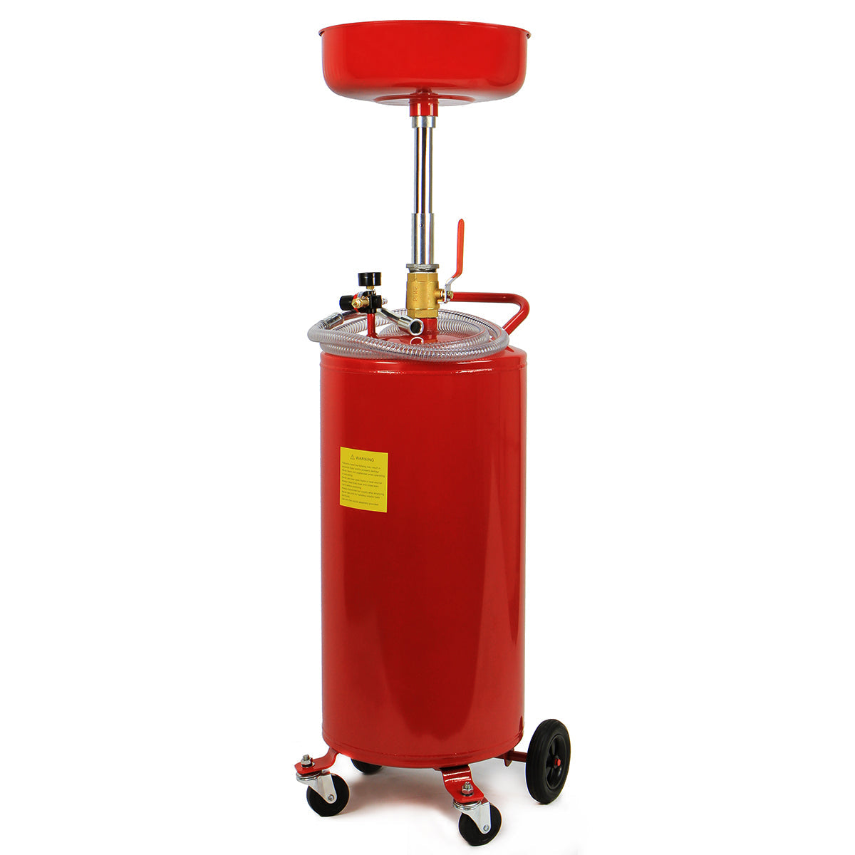 Stark USA 66075 Oildrain Container 20gal Tank Air Operateddrainer Pan,