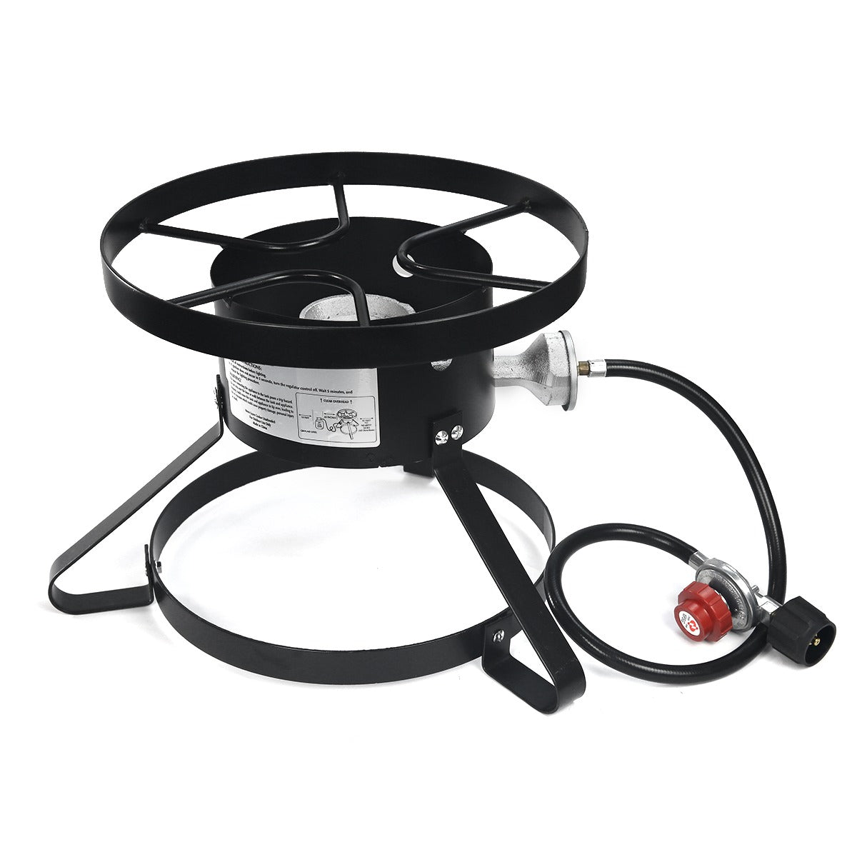 XtremepowerUS 50,000BTU Outdoor High Pressure Stove Burner w/ Regulato ...